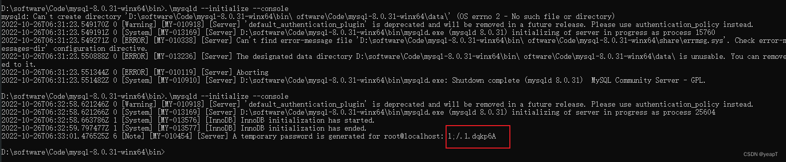 Mysql数据库安装 Csdn博客 