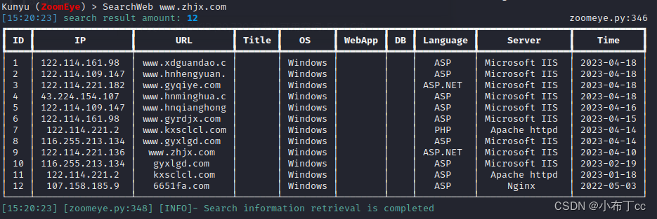 资产收集工具_kunyu (坤舆)-CSDN博客