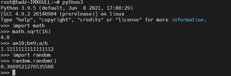 NXP i.MX6ULL 移植python3.9.5_imx6ull 运行python-CSDN博客