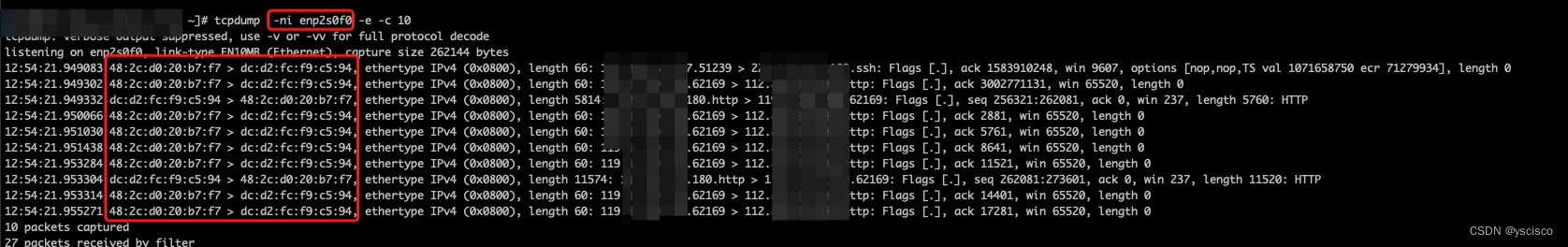 tcpdump -e抓包看不到目标mac地址问题排查_tcp 抓包 source网卡地址无效-CSDN博客