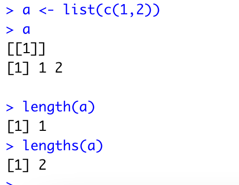 r 语言 得到list的长度，length 和lengths_r语言 list length-CSDN博客