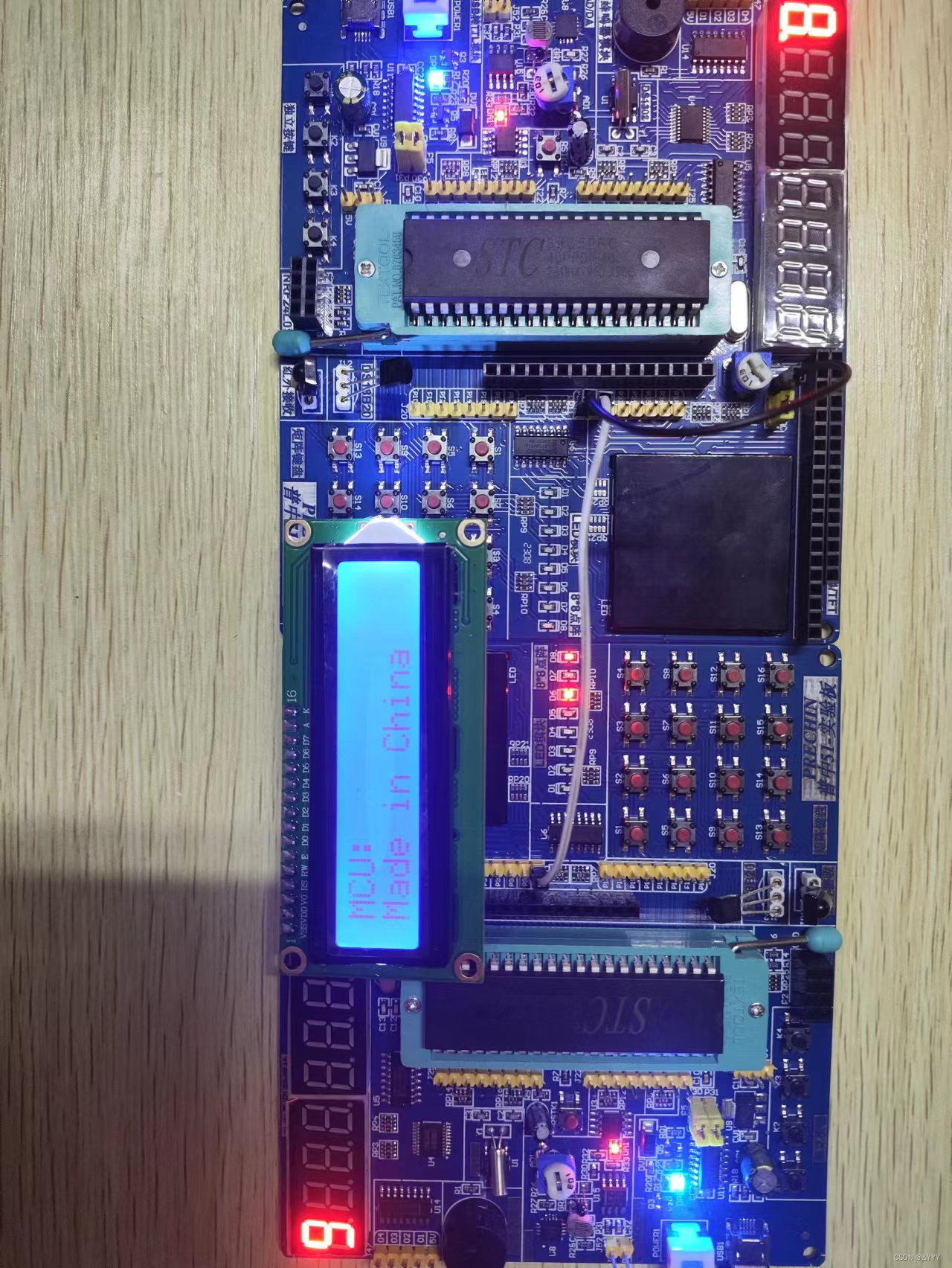 STC51单片机-双机串口通讯实验（数据的收发及LCD1602显示）_csdnstc单片机串口通信实验-CSDN博客