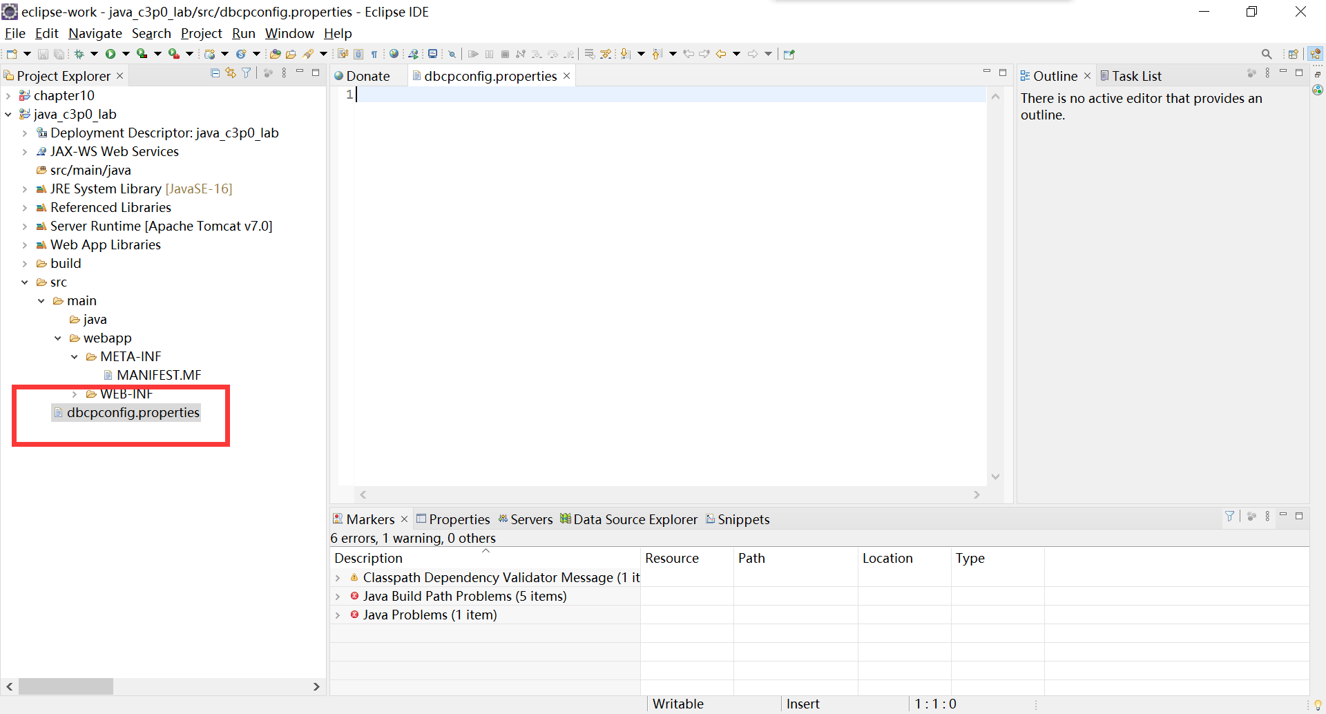 eclipse和idea的DBCP的使用和使用C3P0数据源查询数据_eclipse配置com.mchange.v2.c3p0和tomcat数据源-CSDN博客