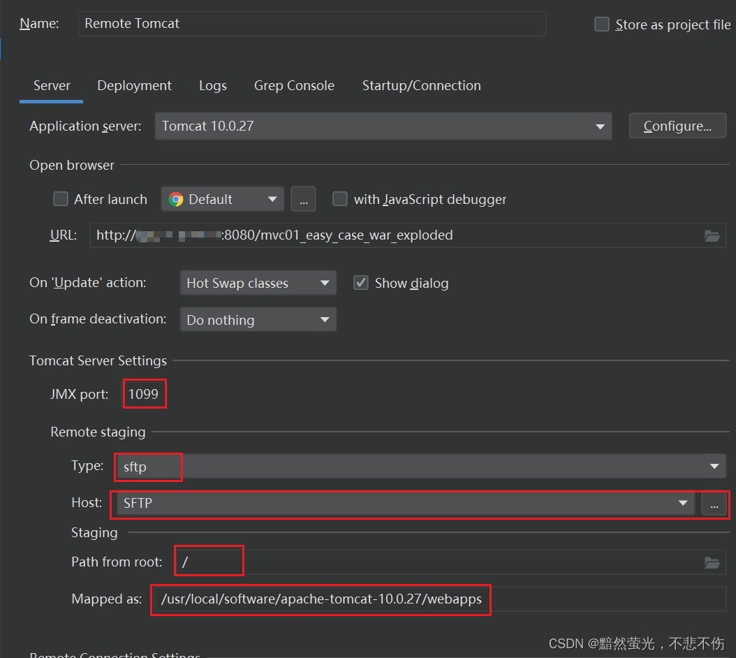 idea远程配置Tomcat_idea配置远程tomcat-CSDN博客