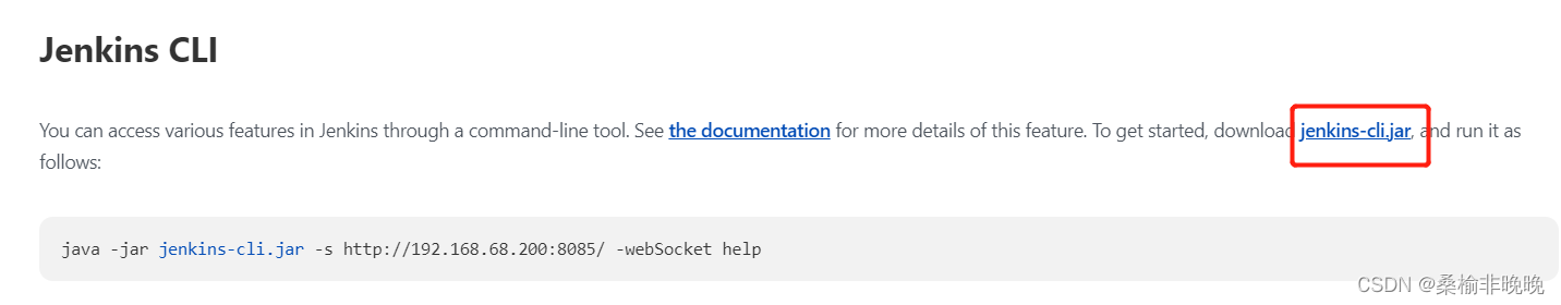 Jenkins Api 命令触发带参数的 Jenkins Projectjava Jar Jenkins Clijar 触发编译 传递