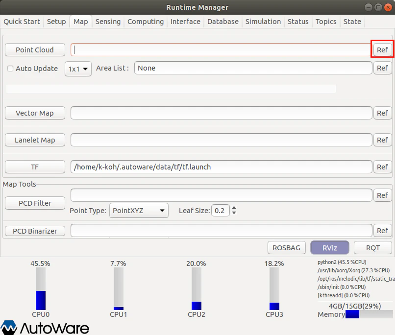 Ubuntu18.04实装autoware1.14.0（ROS Melodic、QT5.9.5、BagRunning）_ubuntu18 ros+autoware-CSDN博客