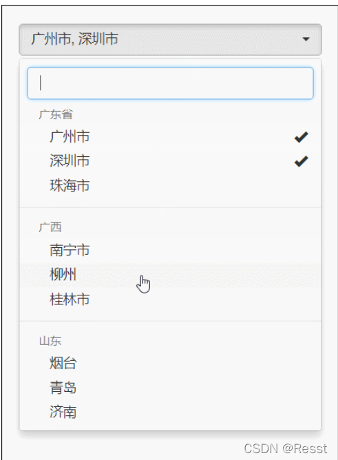 Bootstrap Select插件实现下拉框菜单多选,搜索,全选 Csdn博客