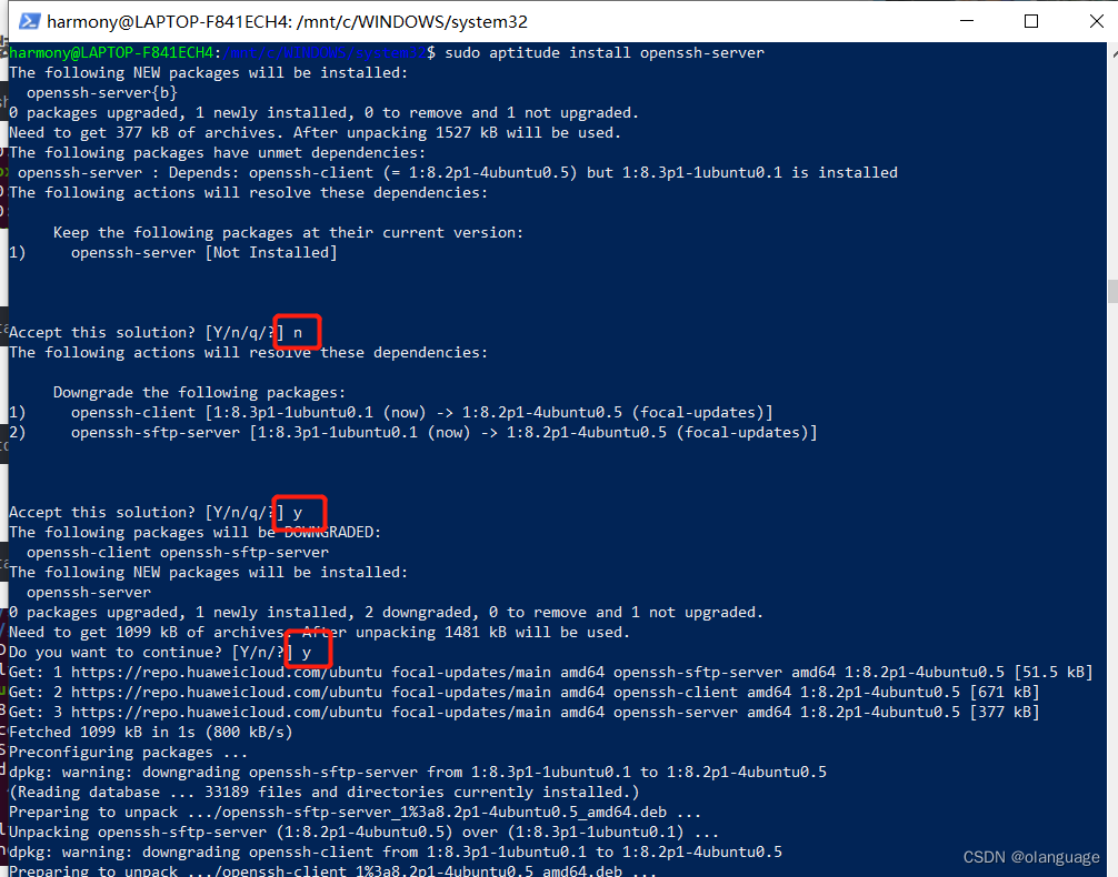 使用WSL在Windows搭建简洁鸿蒙开发环境_windows10 wsl wsl.rootfs.tar.gz 下载-CSDN博客