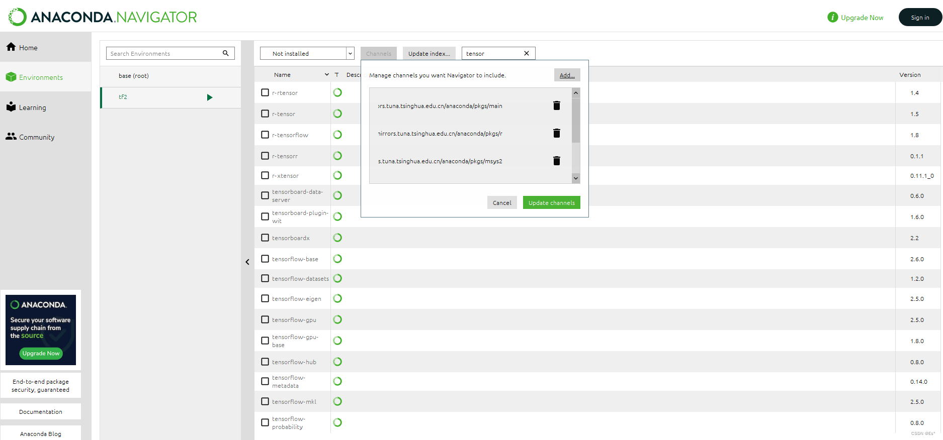 【TensorFlow installation pit avoidance】 - Programmer Sought