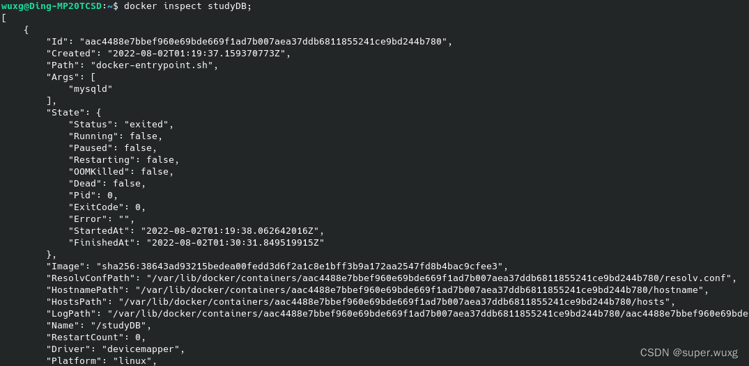 Docker安装mysql Docker Mysql Lower Case Table Names Csdn博客