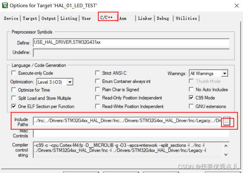 STM32G431RBT6---模板整理笔记之LED模块_led模块 csdn-CSDN博客