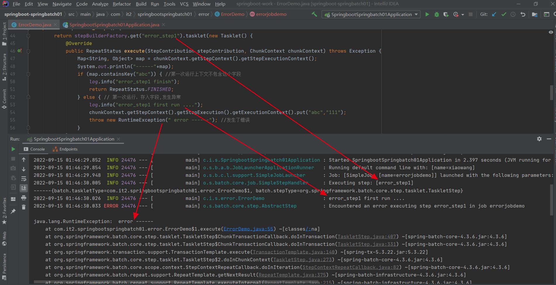 SpringBatch(12):错误处理_spring batch admin如何捕获错误-CSDN博客
