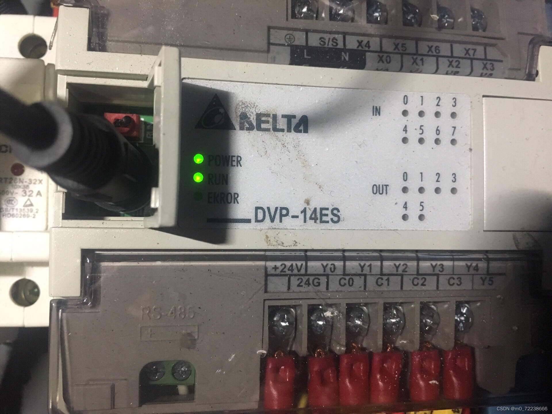 台达DVP系列PLC与欧姆龙E5CZ温控器485通讯_欧姆龙温控器跟台达plc怎么通信-CSDN博客