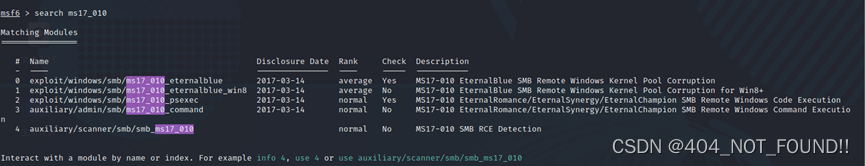 学习渗透日记1最简单的漏洞ms17-010永恒之蓝复现_windowsxp ms17-010-CSDN博客