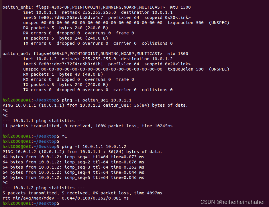 free5gc + OAI gNB + OAI nrUE_defstrval-CSDN博客