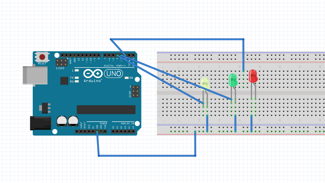 Arduino Uno零基础入门学习笔记——红绿灯arduino单片机红黄绿灯控制程序代码 Csdn博客