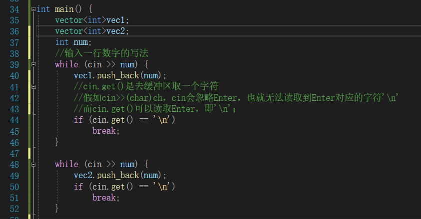 cin读入多行用空格隔开的数字并放进不同vector-利用cin.get()_cin输入整数以空格隔开-CSDN博客