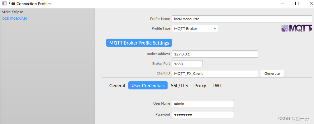 mosquitto服务器安装 mqtt.fx软件连接配置 mqtt网关设置_mqtt.fx 如何管理mosquitto-CSDN博客