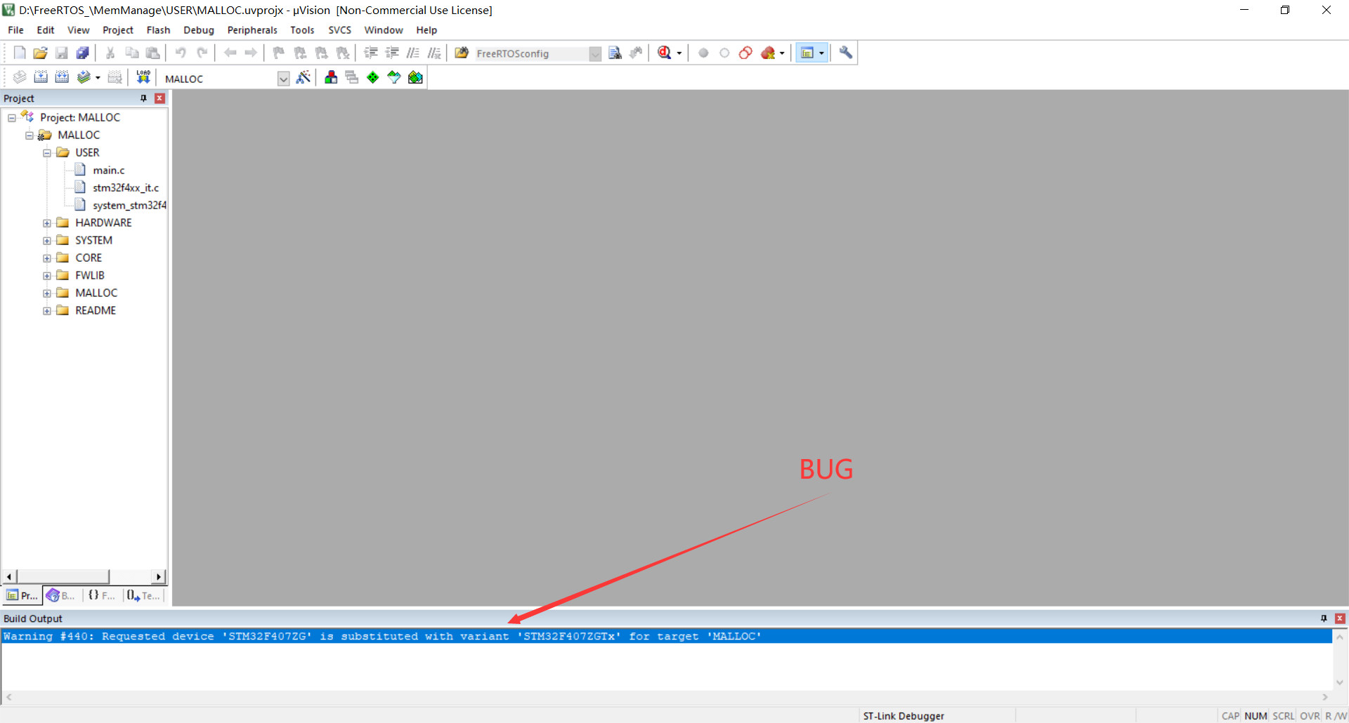 STM32F407ZGT6移植FreeRTOS全过程_cannot open source input file "freertos.h-CSDN博客