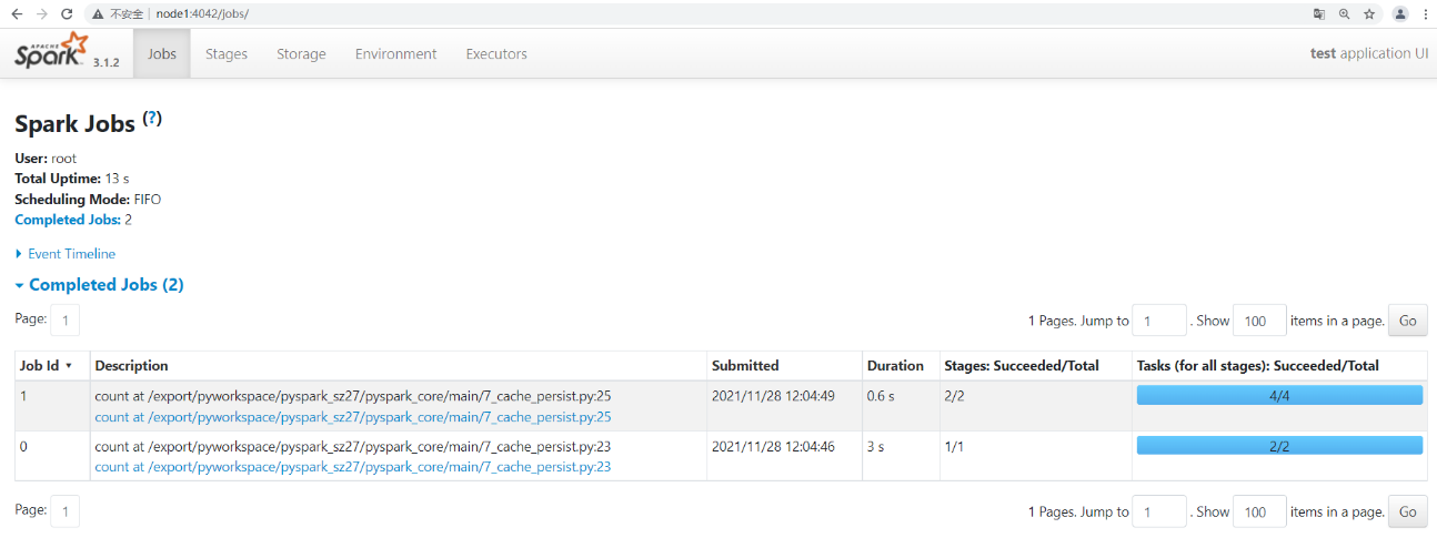 Spark中的RDD持久化缓存 cache()、persist()（附案例）_奇迹虎虎的博客-CSDN博客