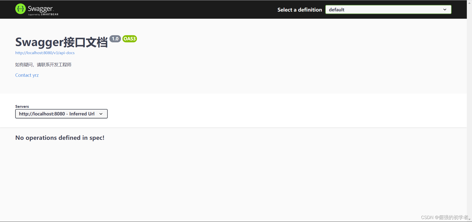SpringBoot集成Swagger_springboot项目怎么集成swagger-CSDN博客