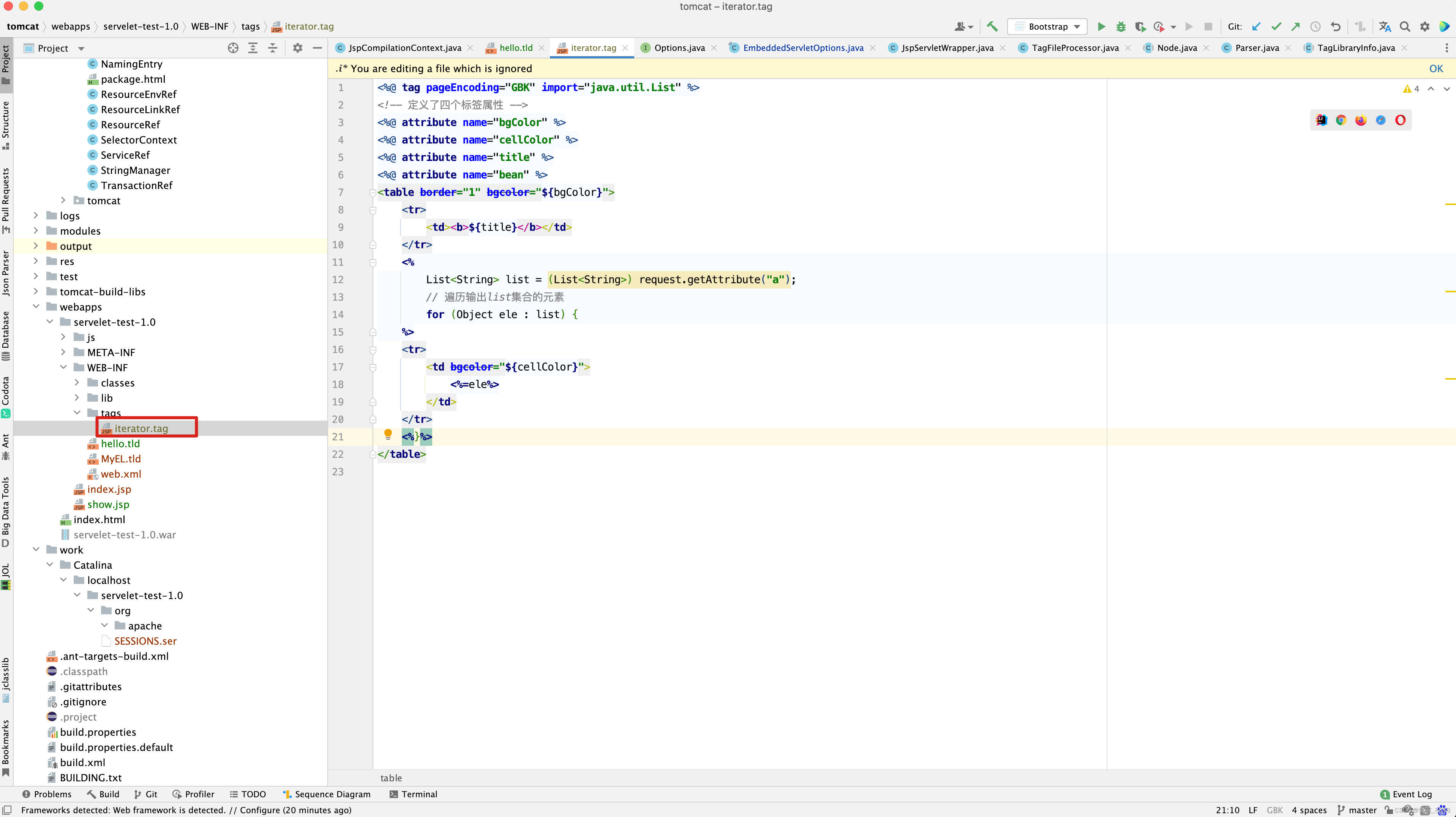 Tomcat 源码解析一JSP编译器Jasper-佛怒火莲（上）-CSDN博客