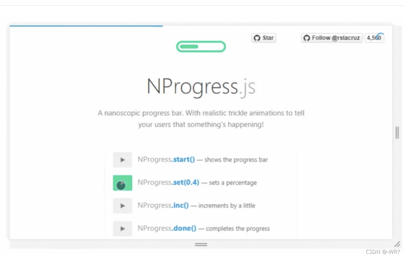 路由切换结合nprogressnprogress怎么配合路由和请求 Csdn博客