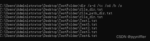 Windows使用dir+bat批量处理文件（读取文件名，文件路径，删除等）_dir bat-CSDN博客