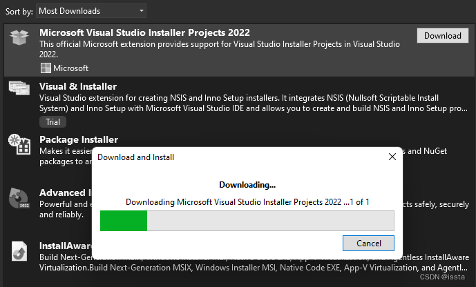 安装Microsoft Visual Studio Installer Projects 2022-CSDN博客