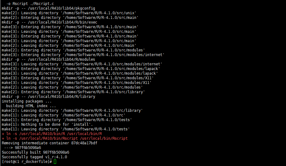 使用Dockerfile制作R语言镜像_dockerfile r语言-CSDN博客