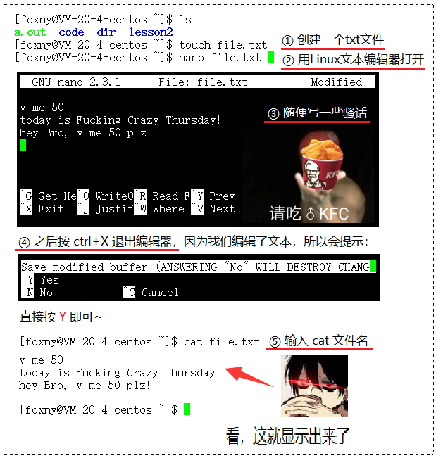 【看表情包学Linux】(3) man 手册 | 复制文件或目录 | 移动文件和重命名操作 | 查看目标文件内容_linux如何将选定man ...