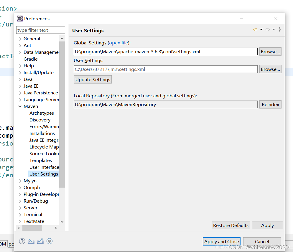 eclipse配置jdk,tomcat,maven-CSDN博客