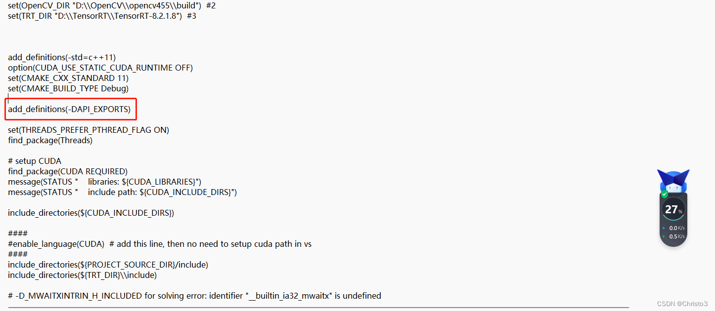 LNK2019 无法解析的外部符号 “__declspec(dllimport) public: virtual __cdecl nvinfer1::YoloPluginCreator_严重性 ...