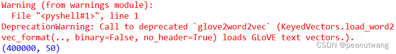 一行代码搞定加载glove预训练词向量_glove.6b.50d.txt-CSDN博客