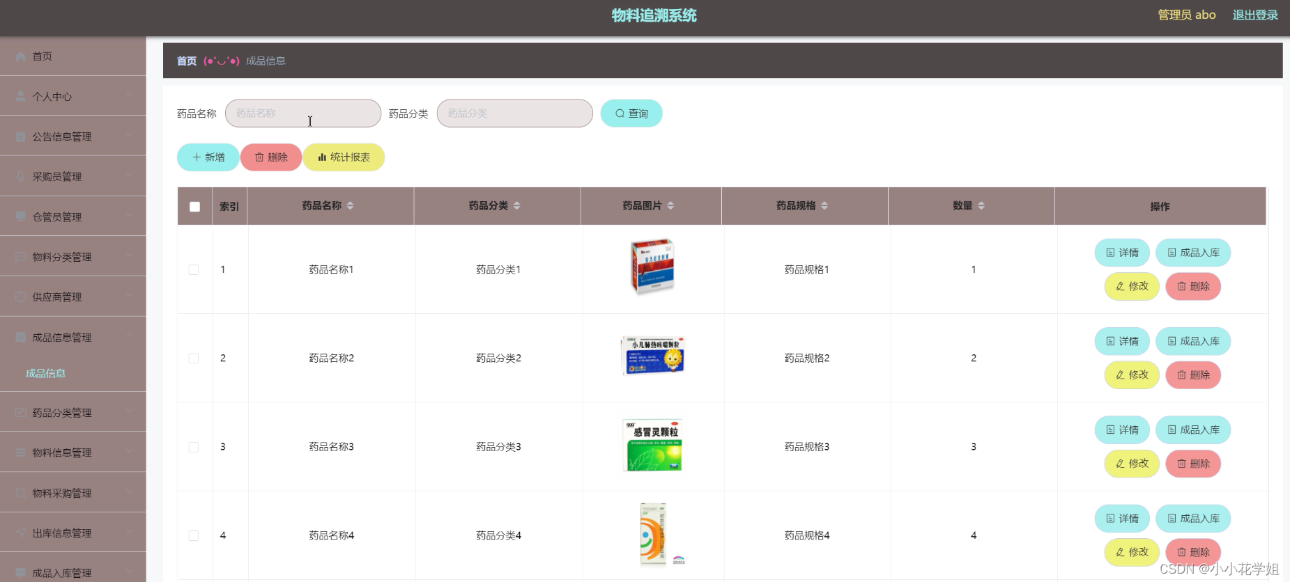 Java毕设项目物料追溯系统(javavuemybatismavenmysql)java工作流能追溯不 Csdn博客