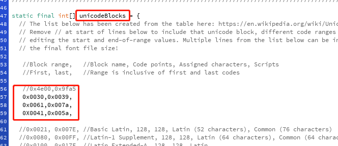 Custom font of the TFT_ESPI library of ESP8266 - Programmer Sought
