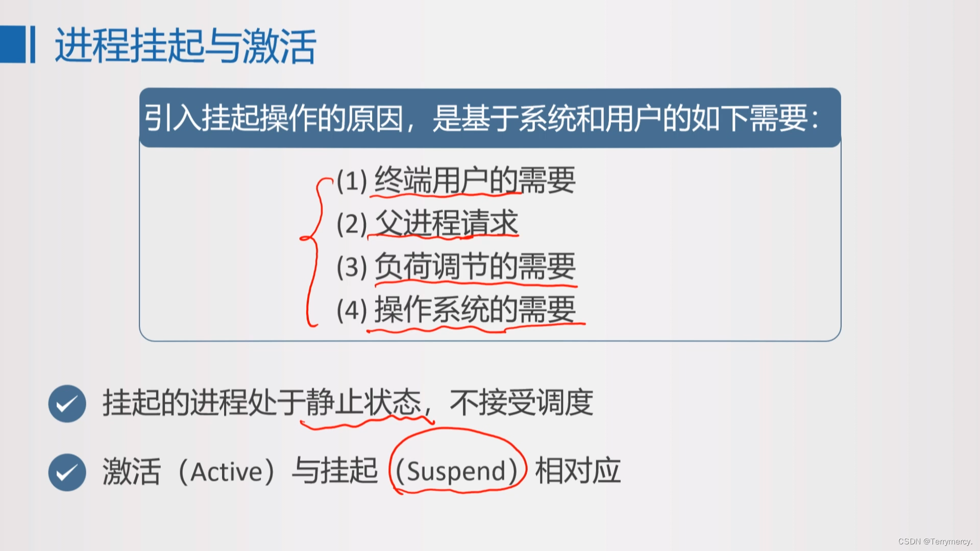 操作系统 第二章 进程的描述和控制 Csdn博客 