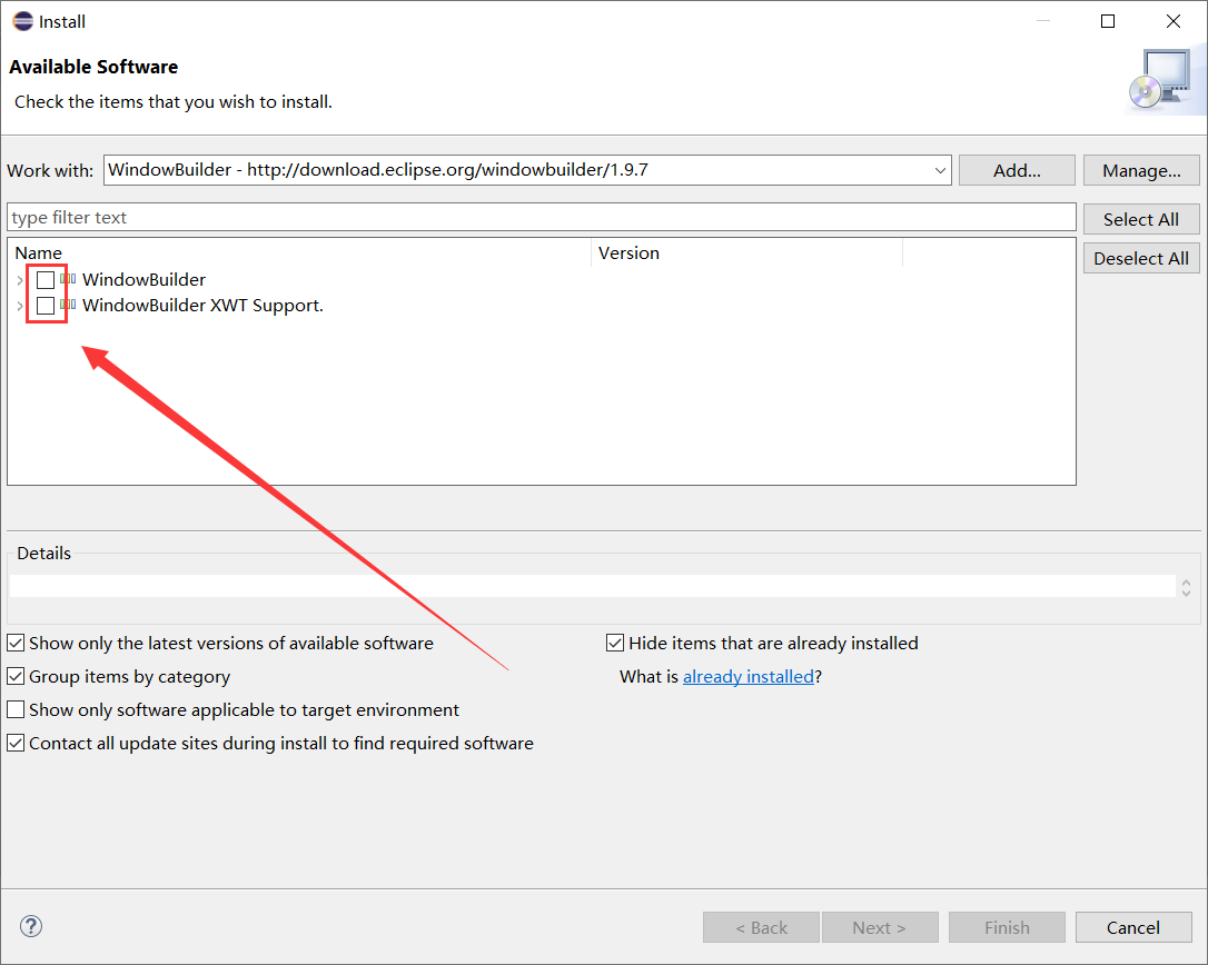 Eclipse Windowbuilder安装过程 Csdn博客 