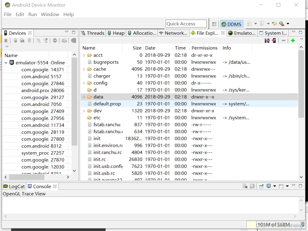 在Android Studio用Device Monitor，data等目录无法打开的问题_android device monitor-CSDN博客