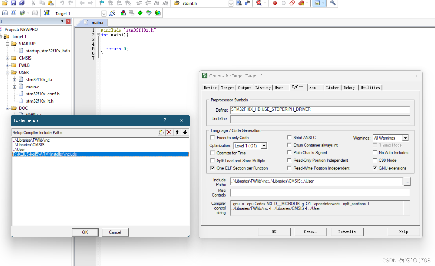 用vscode写stm32出现stdint.h标红解决方法_vscode stdint.h-CSDN博客
