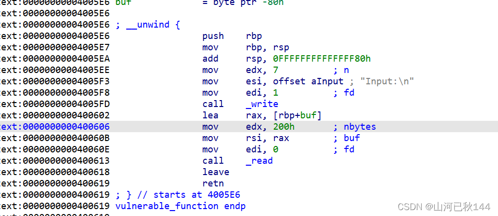 buuctf jarvisoj_level3_x641-CSDN博客