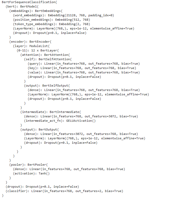 自然语言处理:基于bert预训练模型的微博文本分类(使用pytorch)微博数据集文本分类 Csdn博客