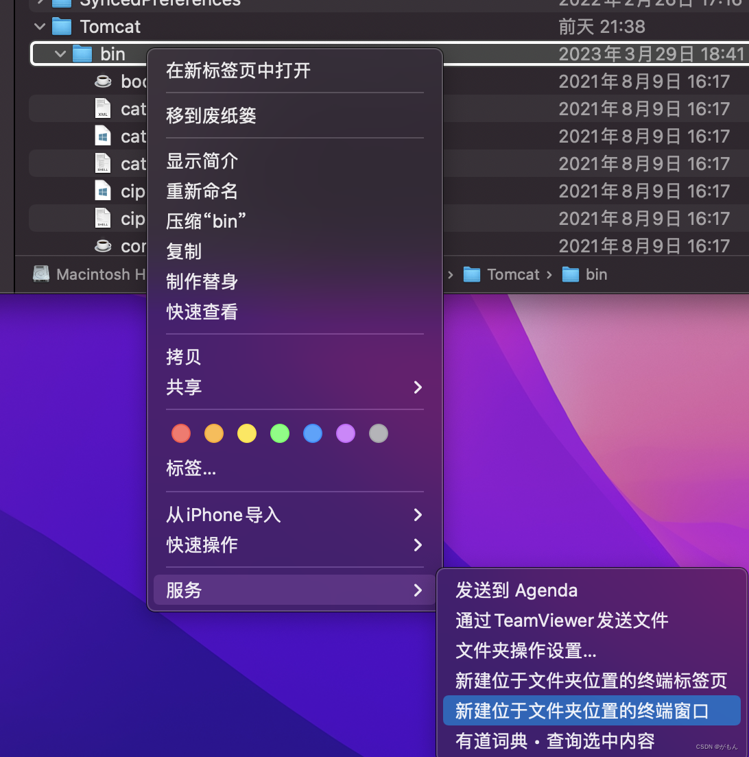 Mac下配置tomcat 报错cannot Run Program “ Users Xxxxxxx Library Tomcat Bin Catalina Sh“ 解决办法 Mac