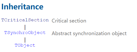 TCriticalSection 定义说明-CSDN博客