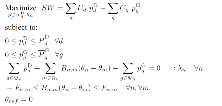Lecture01：市场出清问题的优化建模_lecture01:市场出清问题的优化建模-CSDN博客