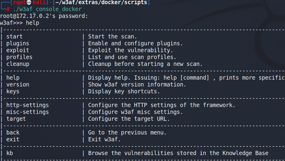 w3af的使用-CSDN博客