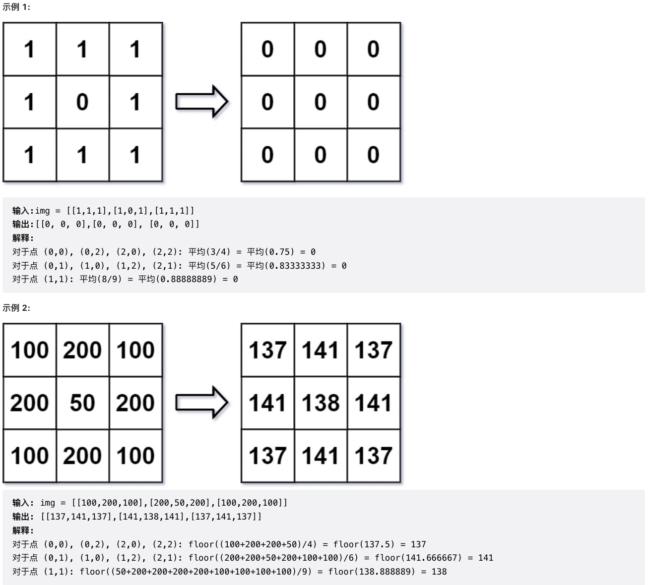 LeetCode 661. 图片平滑器-CSDN博客