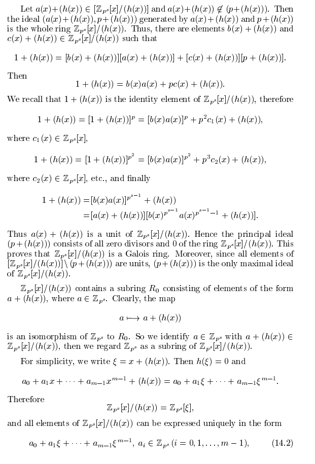 Galois ring-CSDN博客